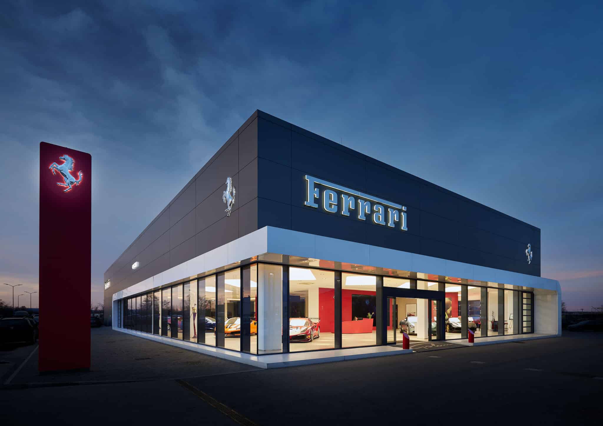 Ferrari - Alfred Gohm GmbH - Singen - Stuttgart - Wien